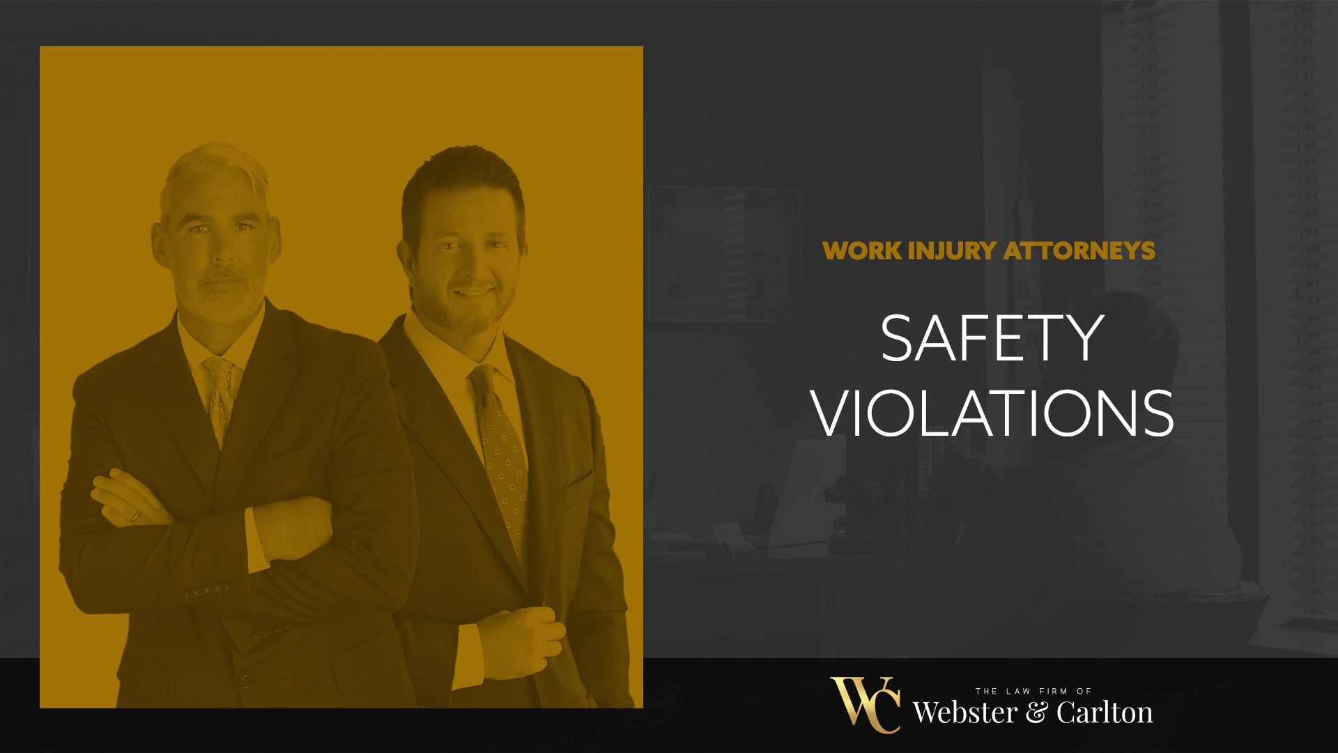 Safety Violations with Missouri Work Comp Claims | Webster & Carlton